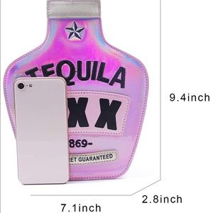 Dolls Kill | Bags | Holographic Takillya Bottle Purse | Poshmark